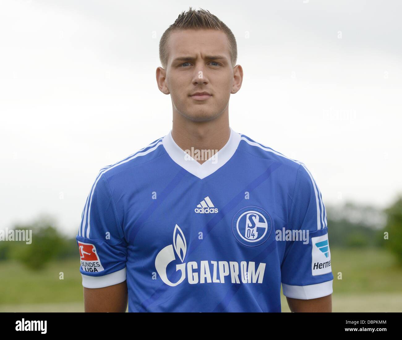 Player Rene Klingenburg of German Bundesliga club FC Schalke 04 during ...