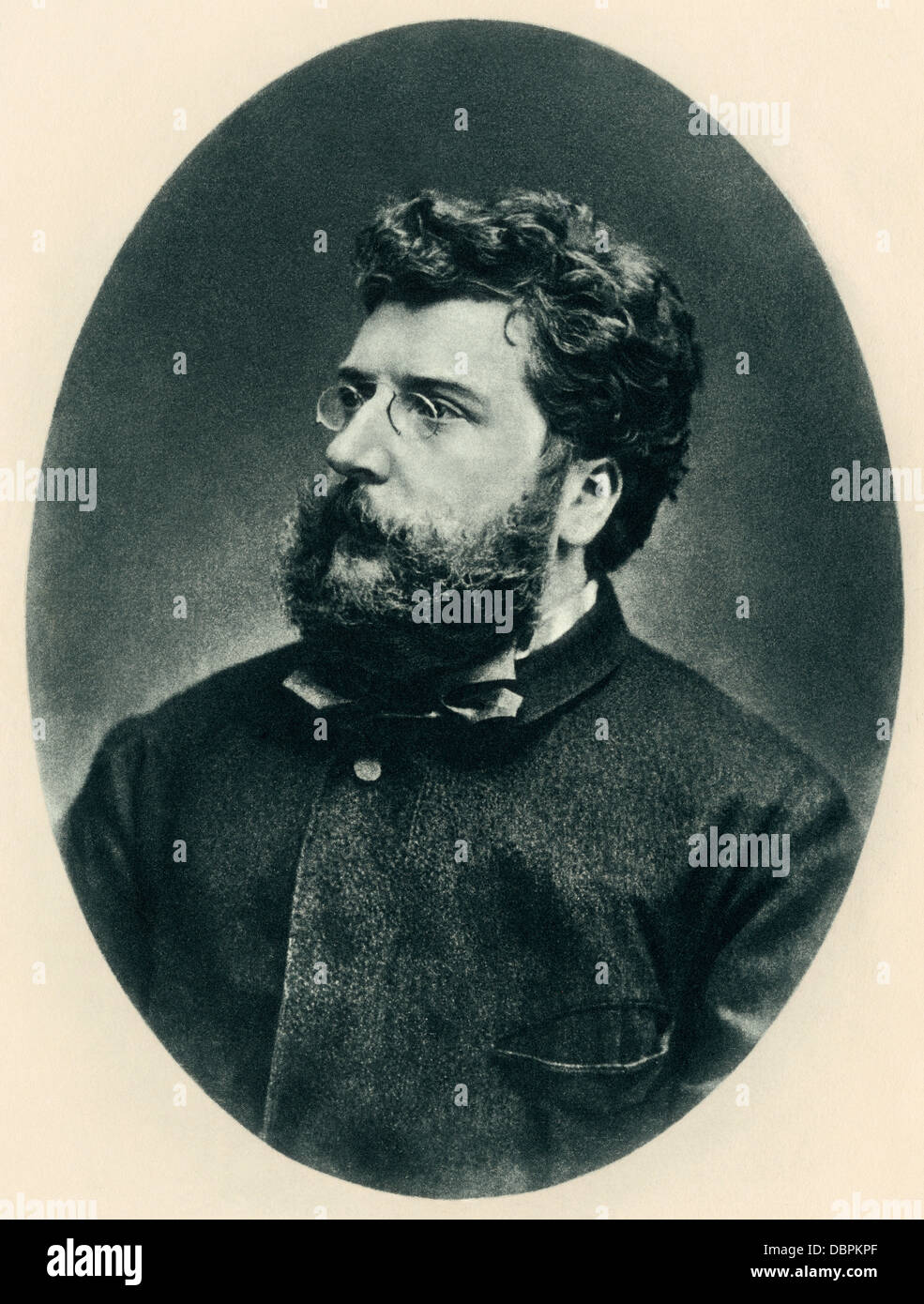 Composer Georges Bizet. Photograph Stock Photo - Alamy