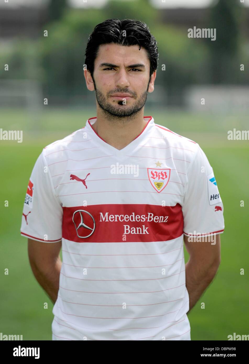 German Soccer Bundesliga club VfB Stuttgart's Serdar Tasci poses during ...