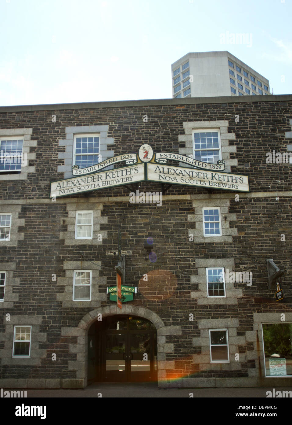 The Alexander Keiths Brewery in Halifax, N.S Stock Photo - Alamy