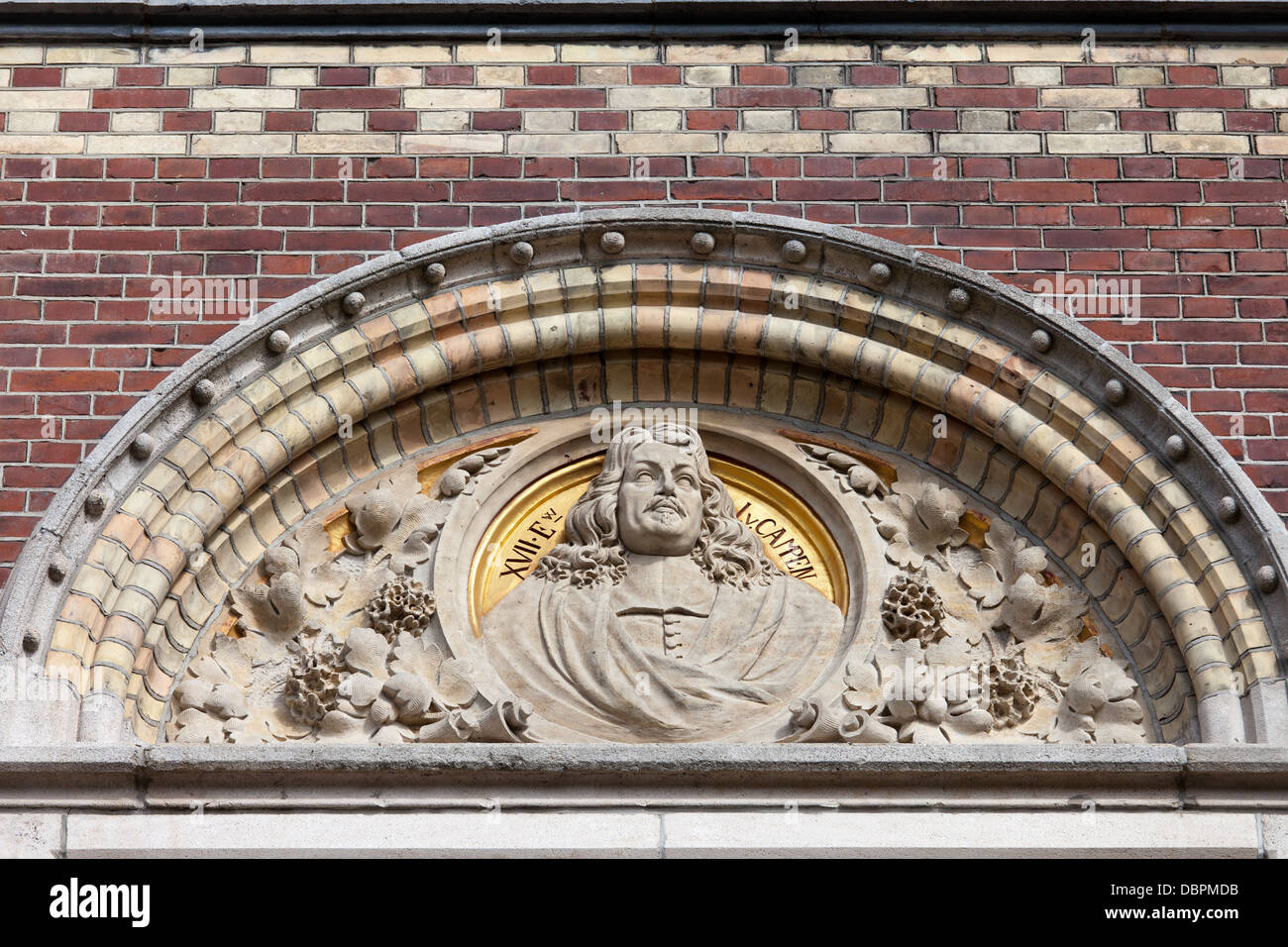 Rijksmuseum exterior architectural details, Amsterdam, Holland ...