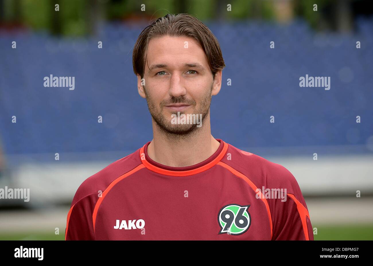 Player Christian Schulz of German Bundesliga club Hannover 96 during ...