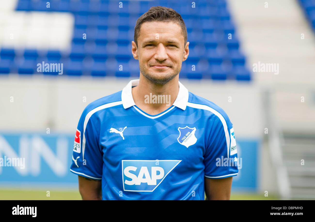 Player Sejad Salihovic of German Bundesliga club TSG 1899 Hoffenheim ...