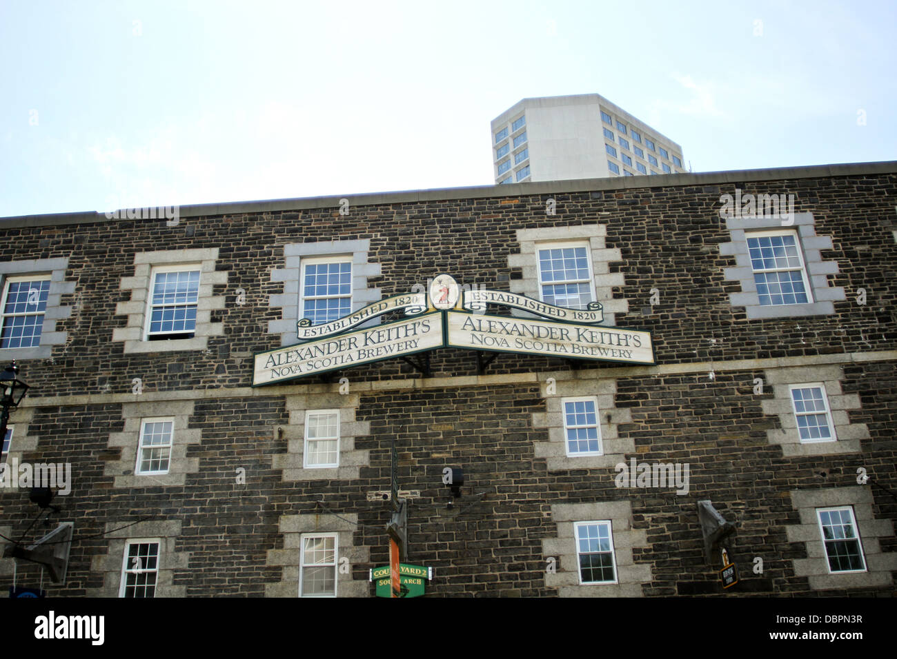 The Alexander Keiths Brewery in Halifax, N.S Stock Photo - Alamy
