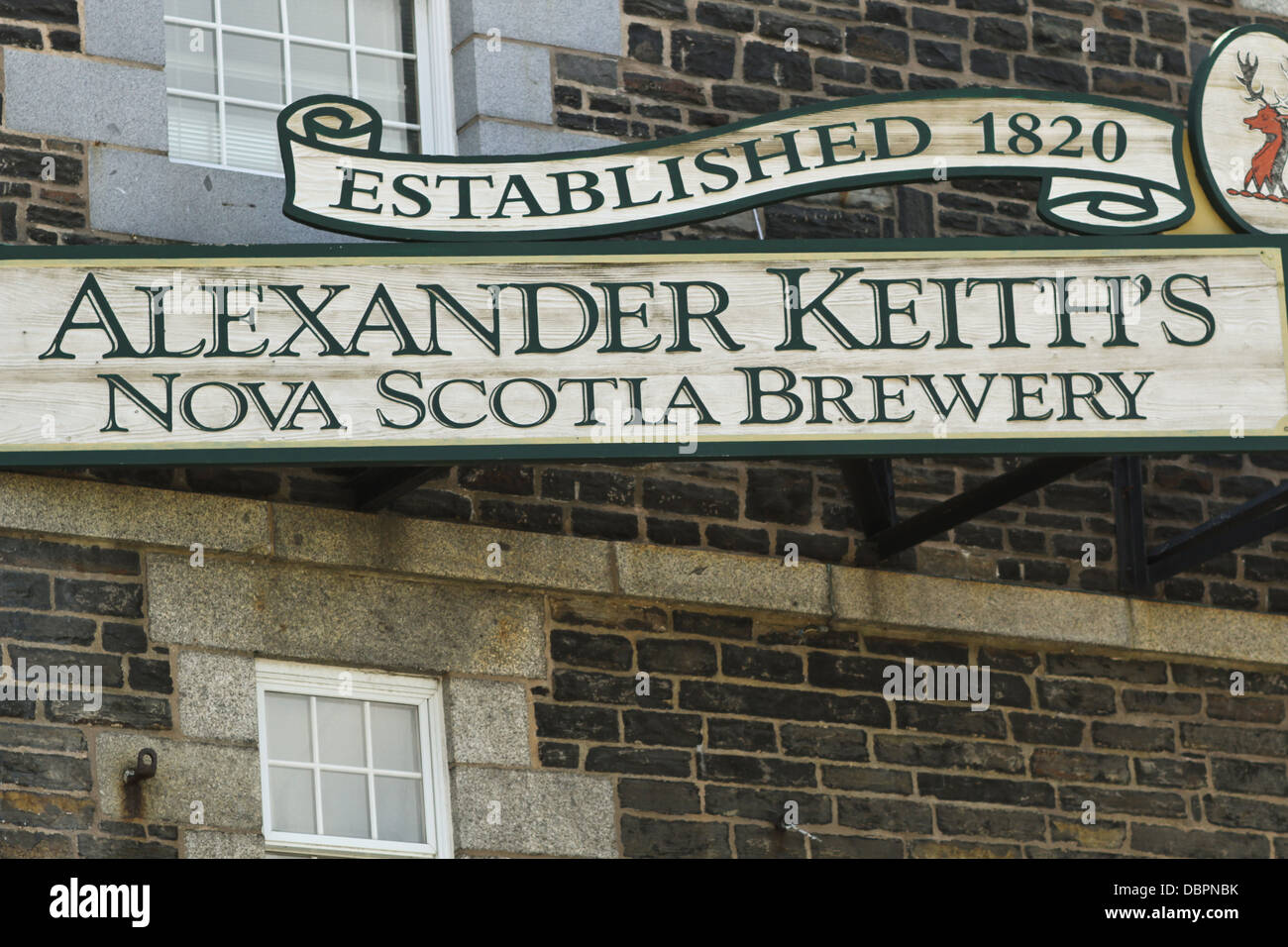 The Alexander Keiths Brewery in Halifax, N.S Stock Photo - Alamy