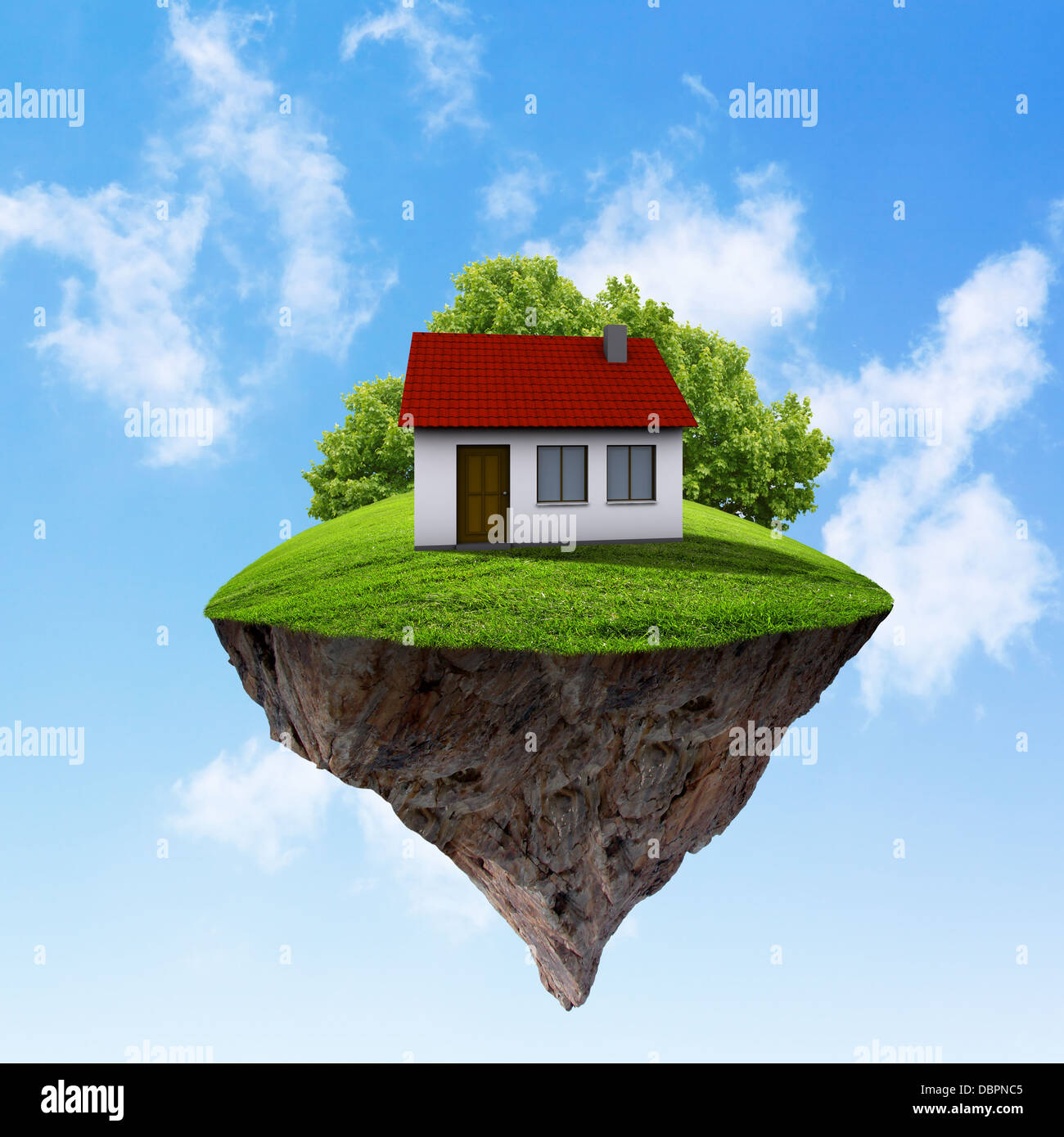 Floating House In The Air