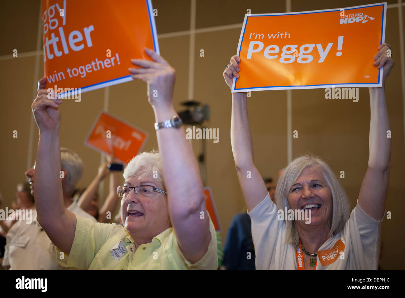 Canada election signs hi-res stock photography and images - Alamy