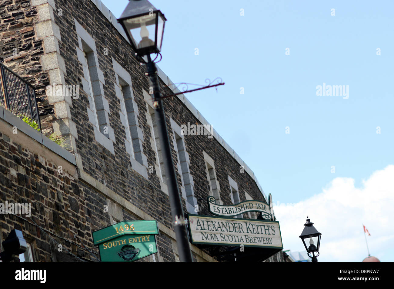 The Alexander Keith's Brewery in Halifax, N.S Stock Photo - Alamy