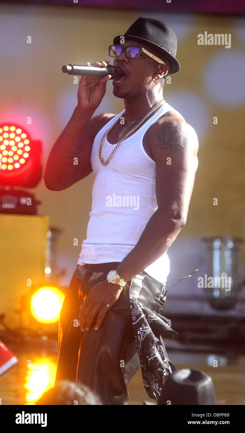 New York, New York, USA. 2nd Aug, 2013. Singer NE-YO performs a free ...