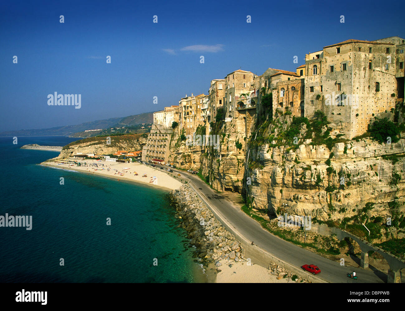 Calabrian coast at Tropea, Southern Italy Stock Photo - Alamy