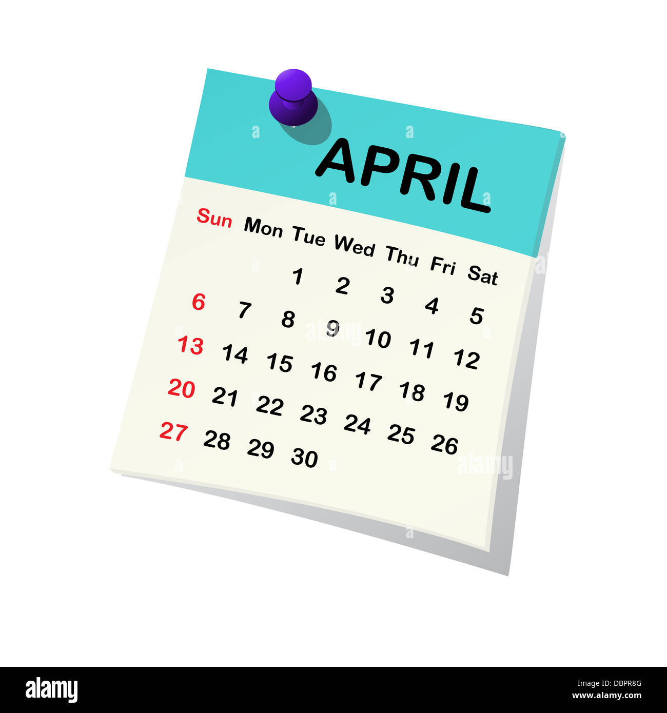 Sheet calendar hi-res stock photography and images - Alamy