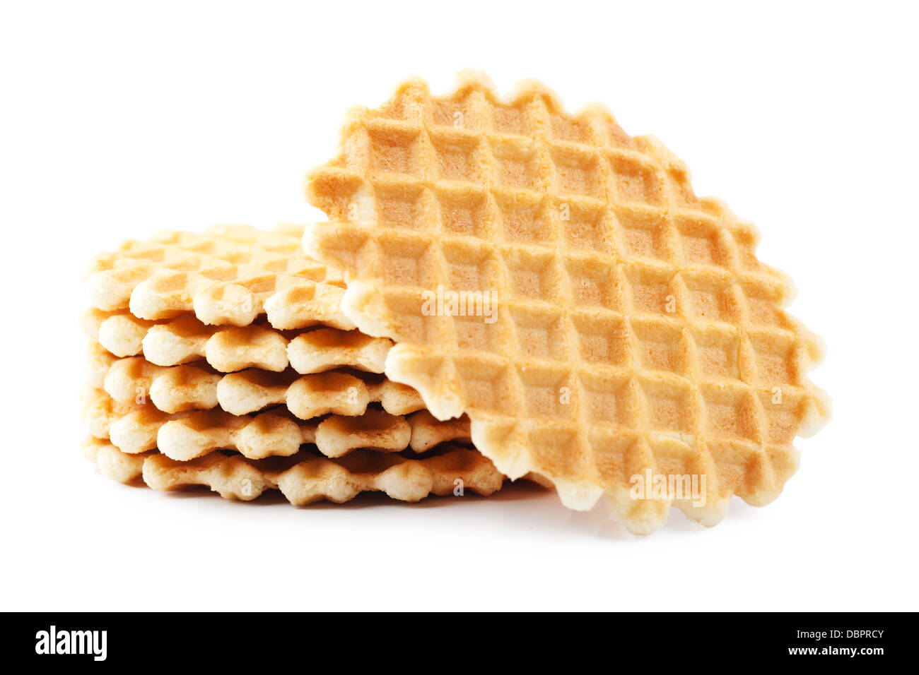Whole wheat waffles Cut Out Stock Images & Pictures - Alamy