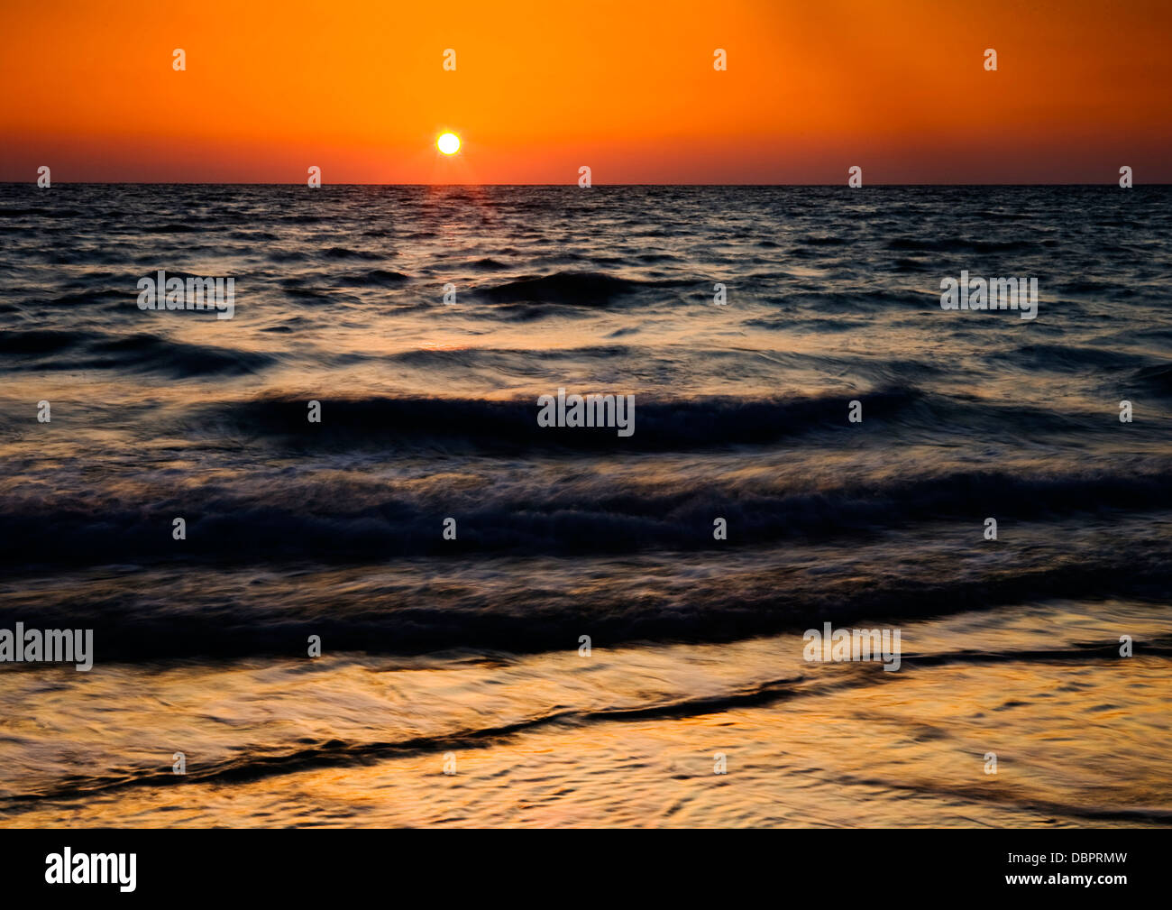 Sunset, Sanibel Captiva, Florida Stock Photo - Alamy