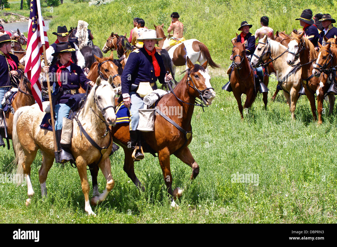 The Calvary Enters Stock Photo - Alamy
