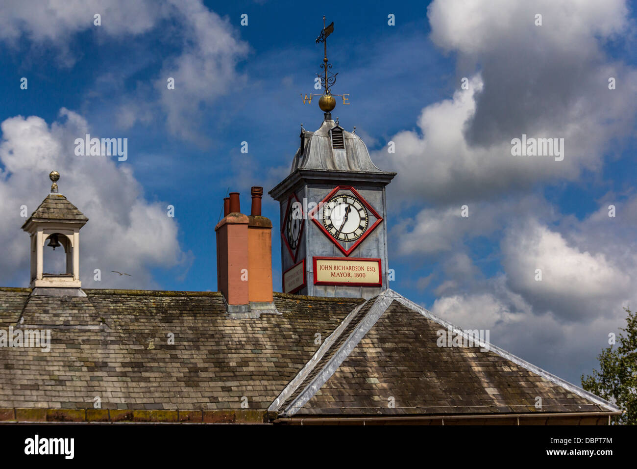 Clock tower john richardson mayor 1800 hi-res stock photography and ...