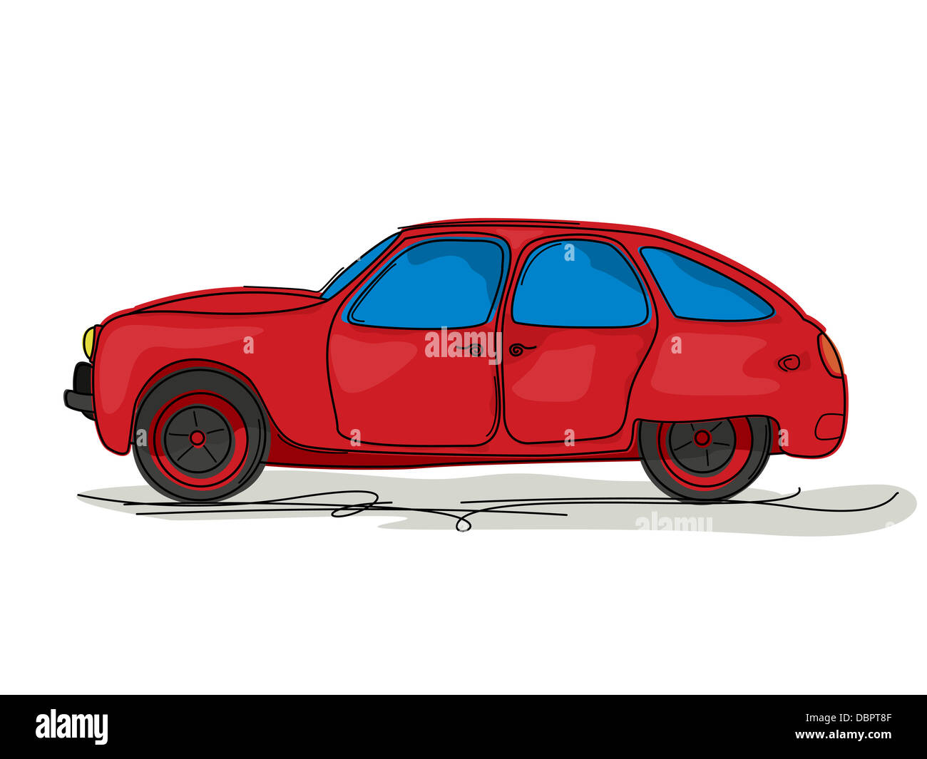 Transportation cartoon art Cut Out Stock Images & Pictures - Alamy