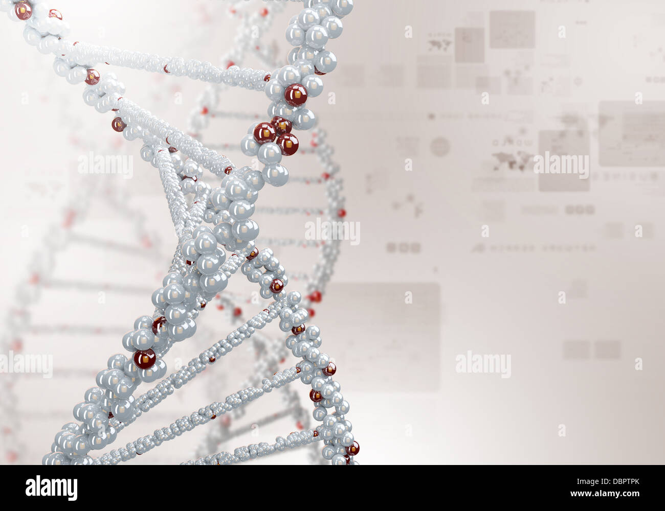 Coiled dna hi-res stock photography and images - Alamy