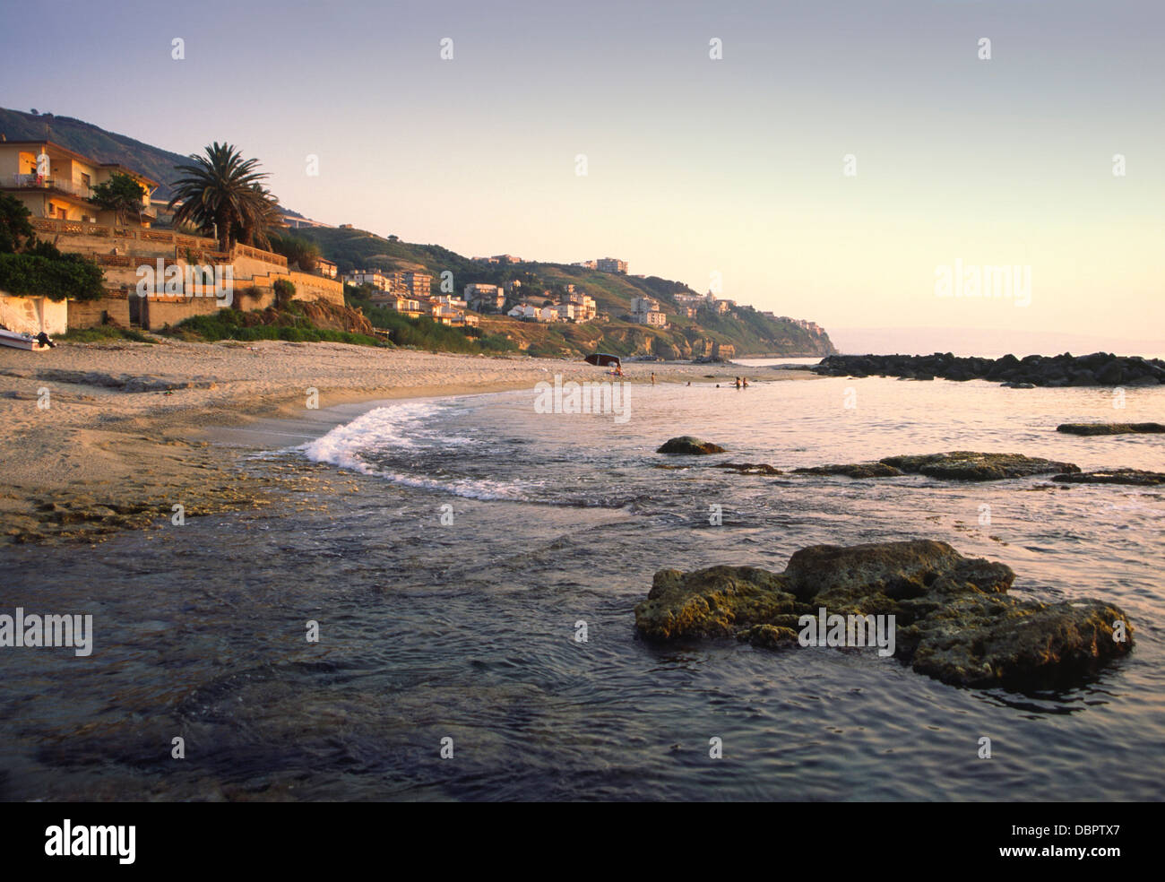 Calabrian coast at Pizzo, Southern Italy Stock Photo - Alamy