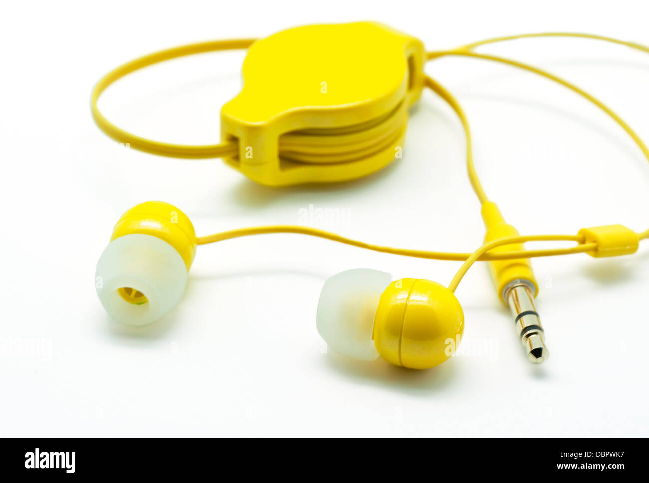 Earbud headphones Cut Out Stock Images & Pictures - Alamy