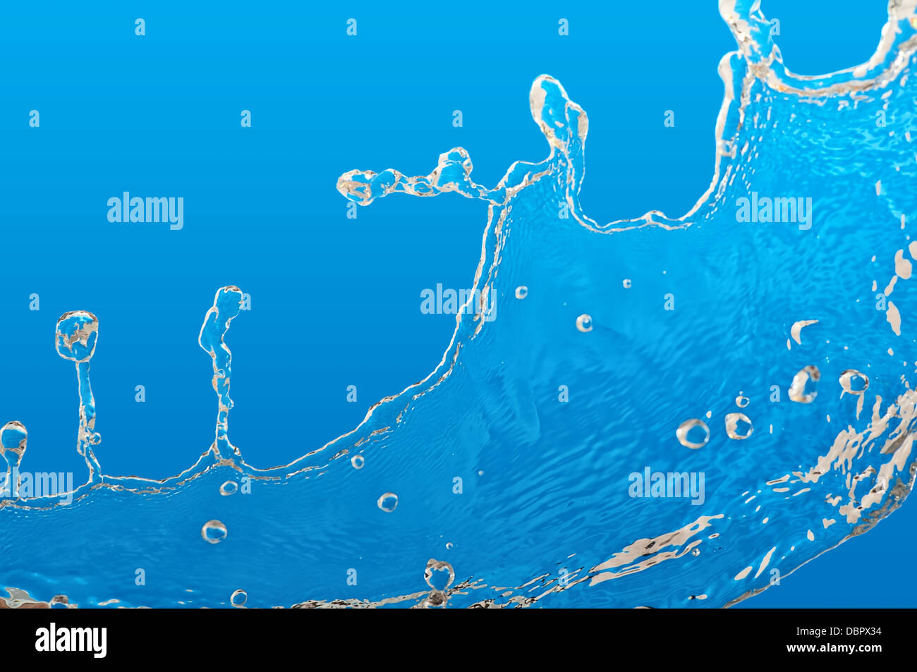 tropical splashing water Stock Photo - Alamy