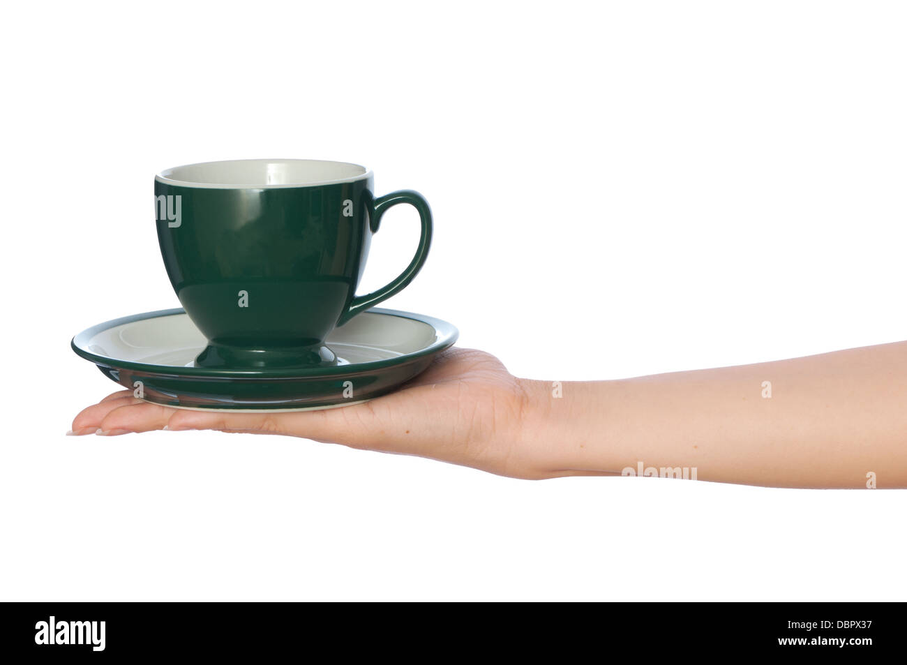 Butler serving tea hi-res stock photography and images - Alamy