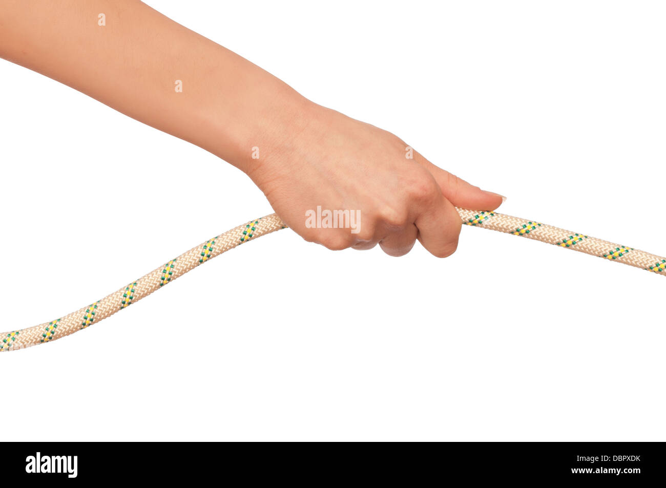 pulling of a rope Stock Photo - Alamy