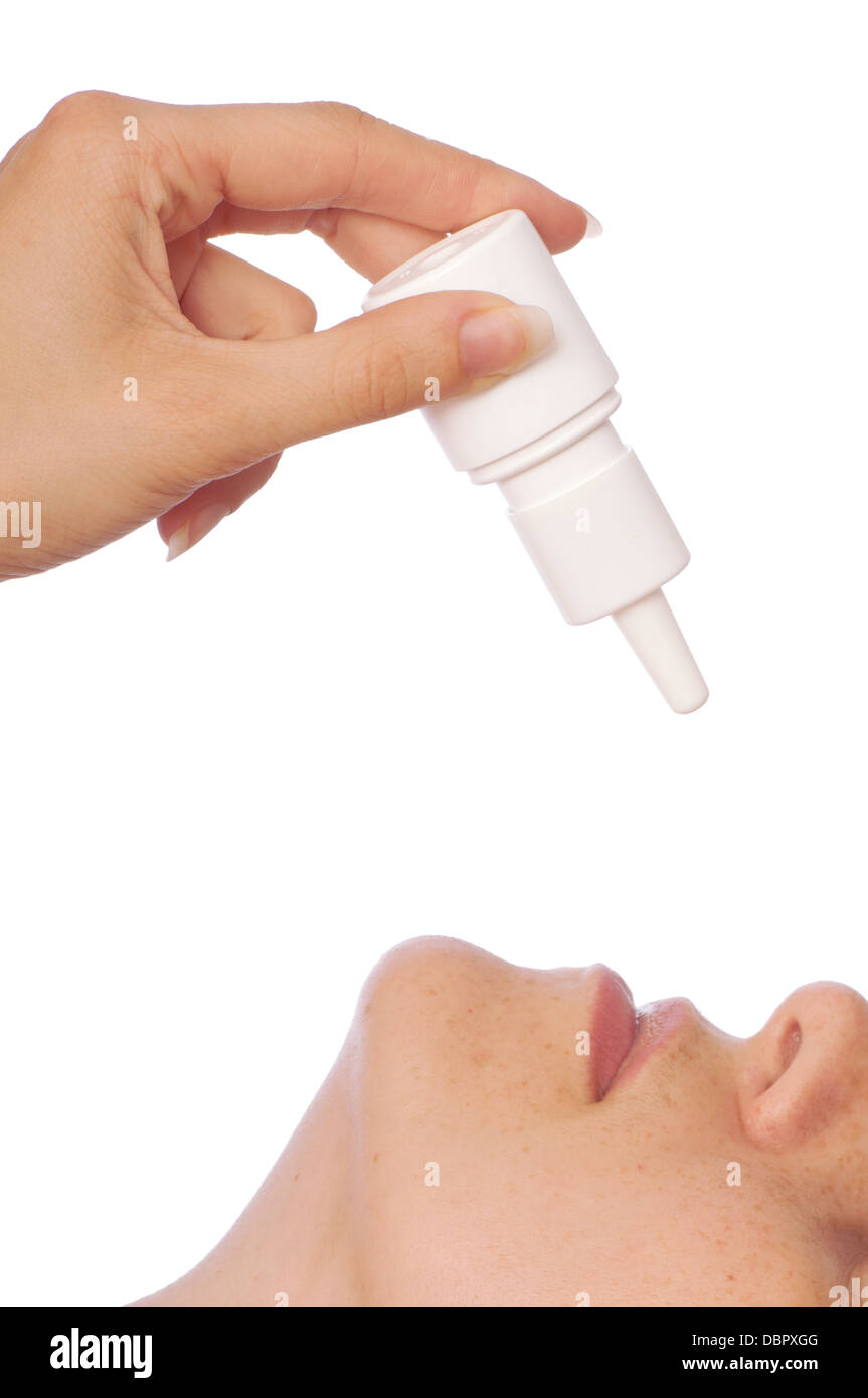 Nose drops Cut Out Stock Images & Pictures - Alamy