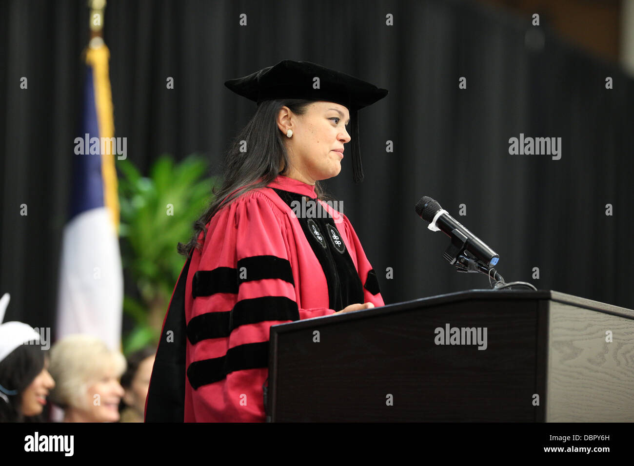 High School graduation ceremony for an all girls public school in ...