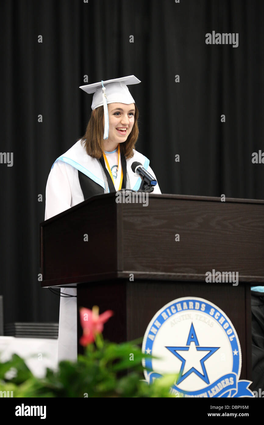 High School graduation ceremony for an all girls public school in ...