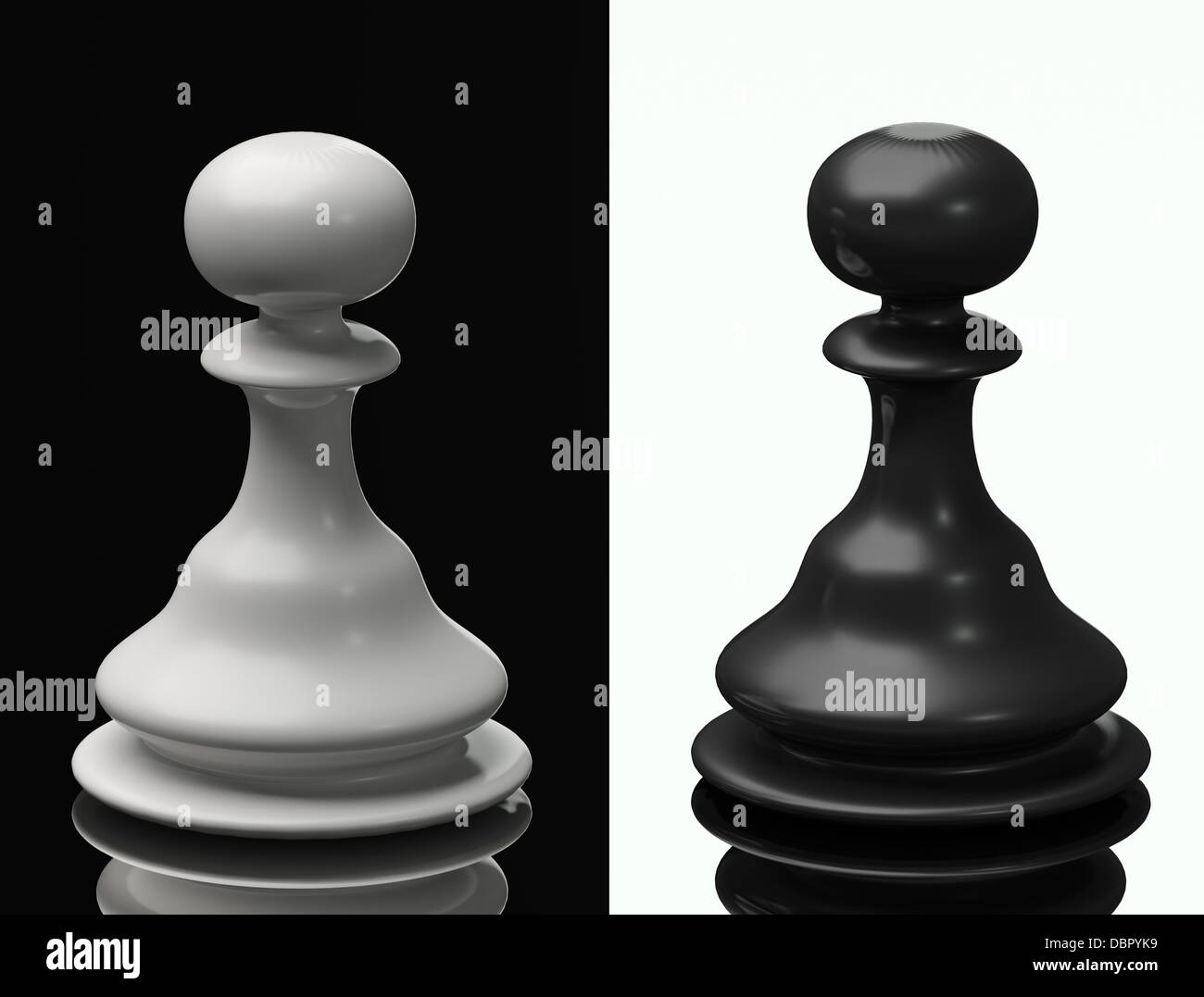 Opposite standing figure hi-res stock photography and images - Alamy