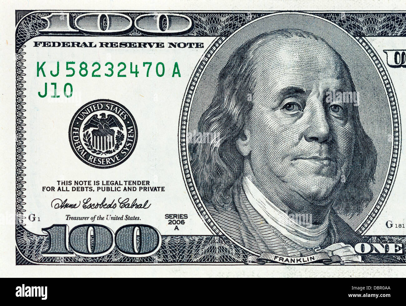 Fragment 100 us dollars hi-res stock photography and images - Alamy