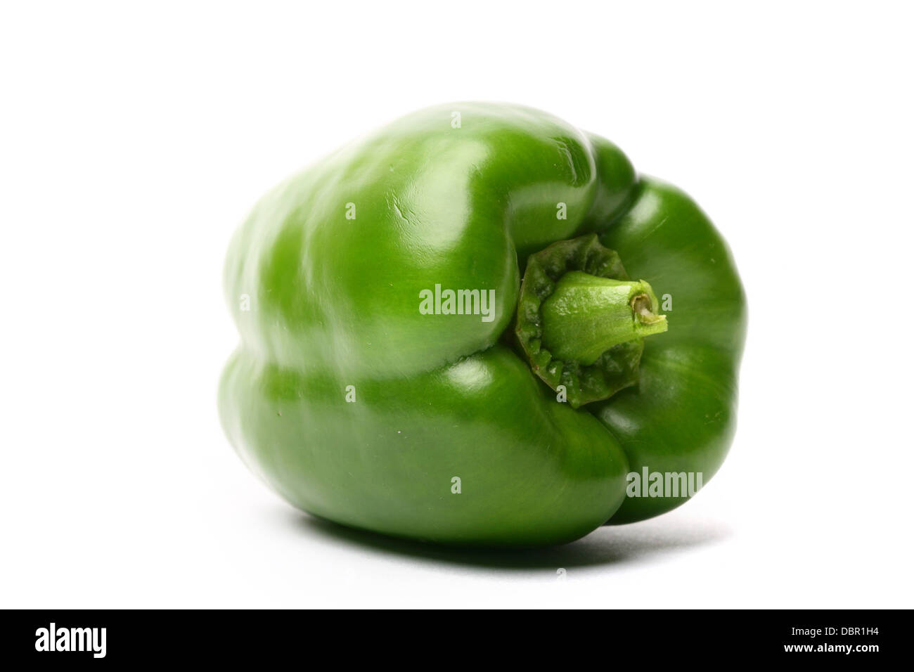 colored paprica isolated on white background Stock Photo - Alamy