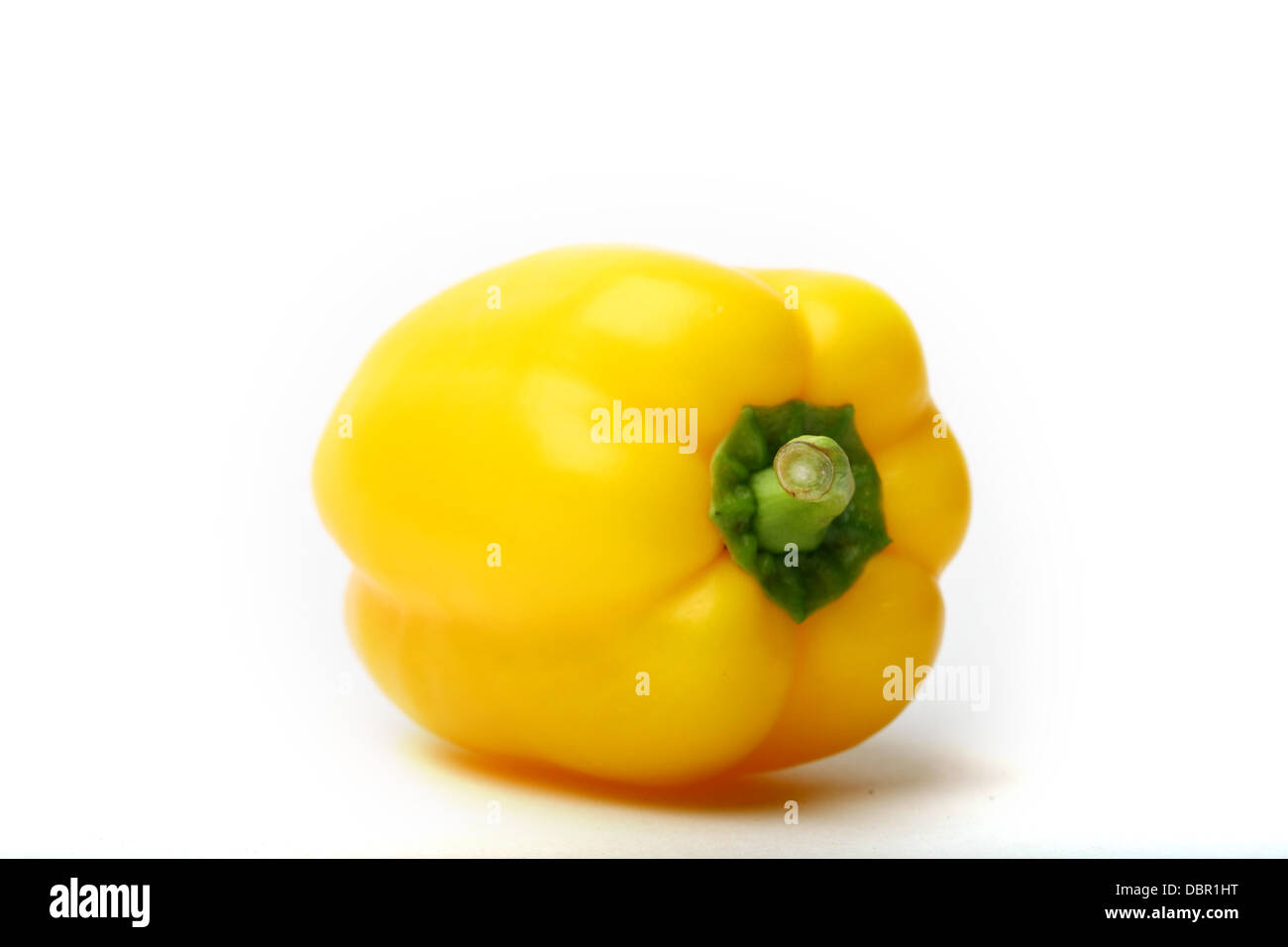 colored paprica isolated on white background Stock Photo - Alamy