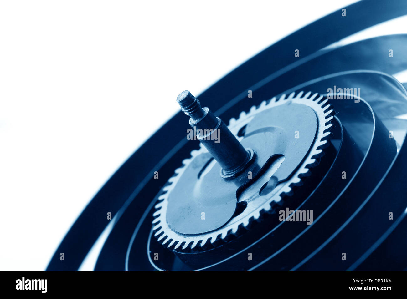mechanical clock gear macro close up Stock Photo - Alamy