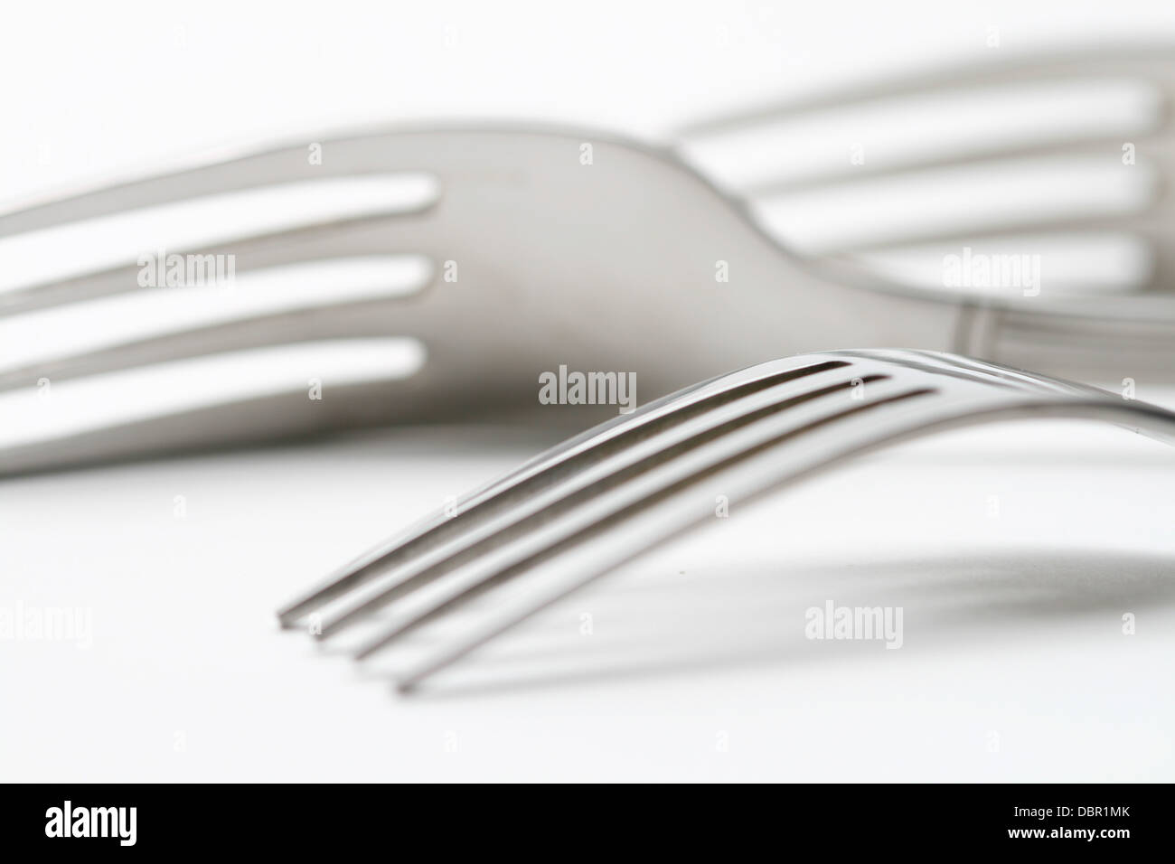 fork macro close up diner background Stock Photo - Alamy