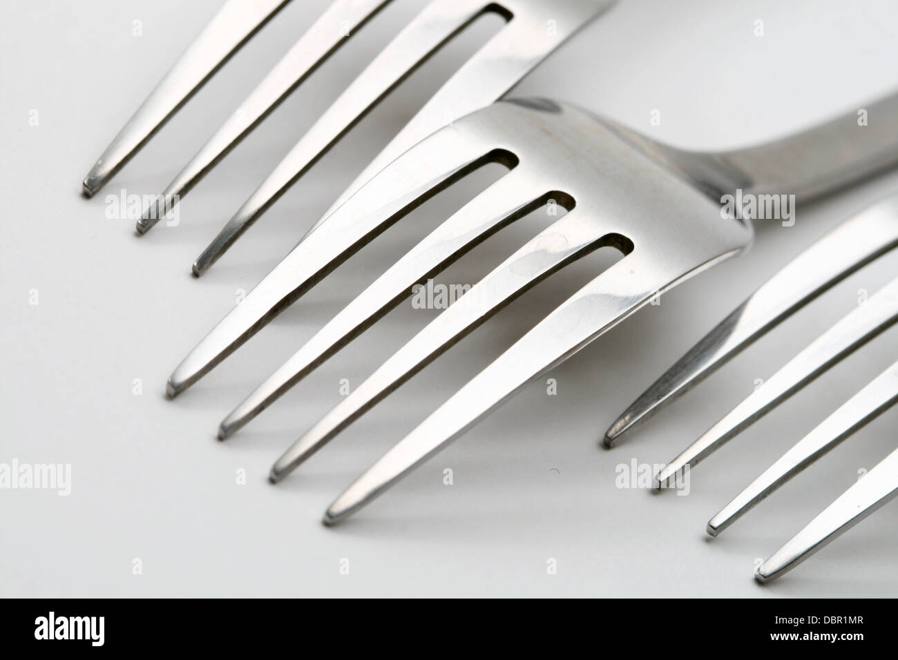 fork macro close up diner background Stock Photo - Alamy