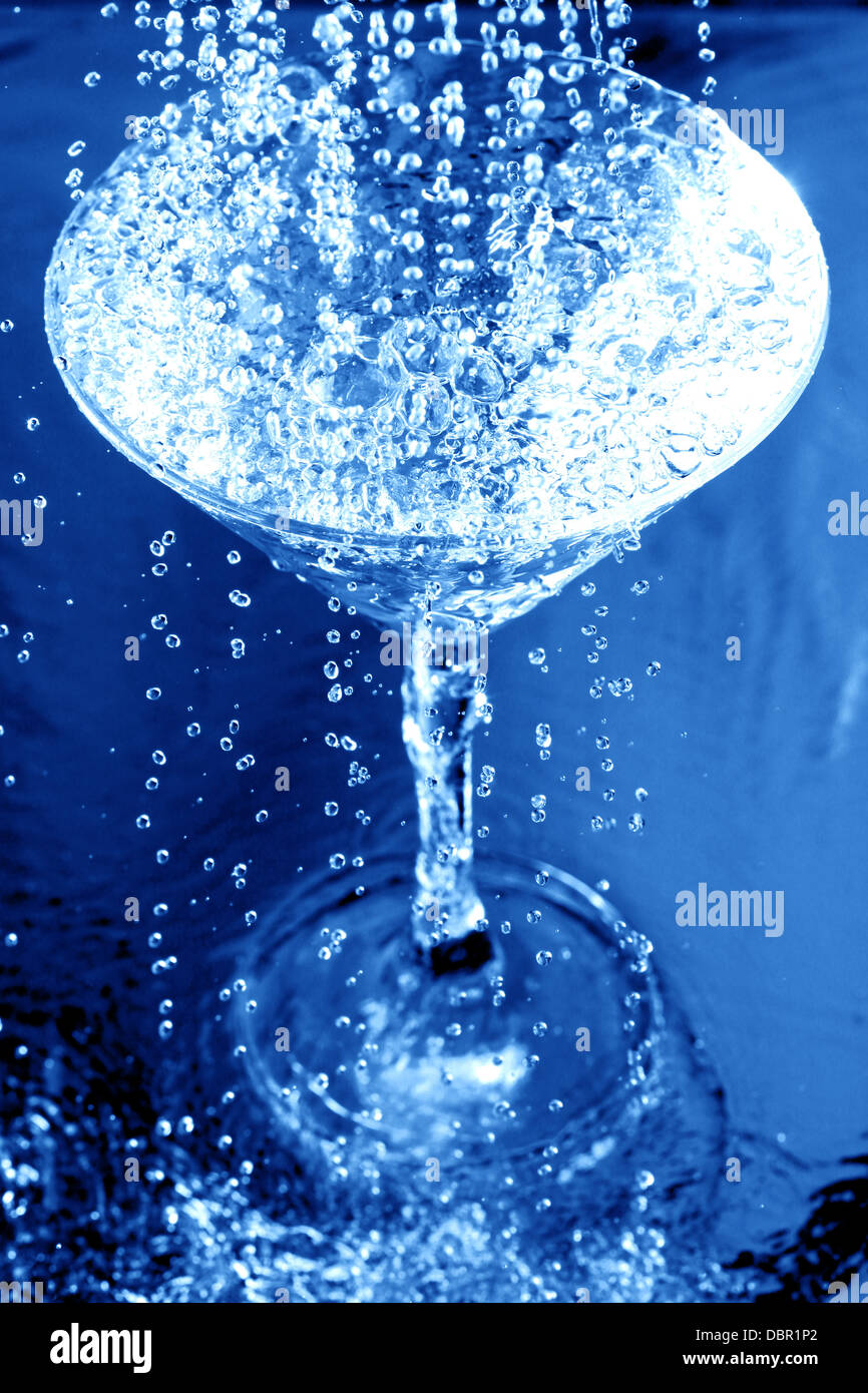 Shampoo drop in glass water hi-res stock photography and images - Alamy
