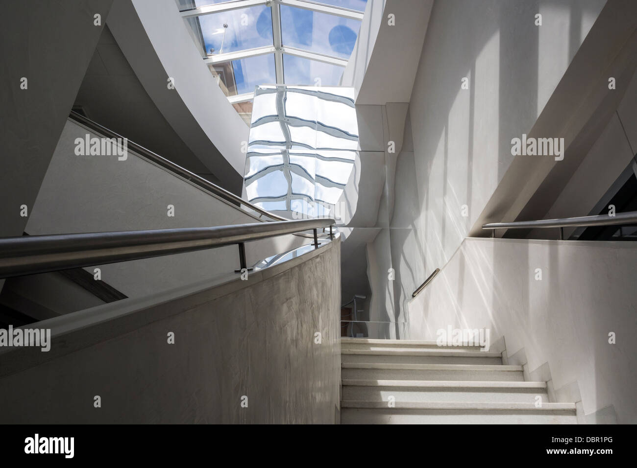 Modern Lobby With Stairs High Resolution Stock Photography and Images ...