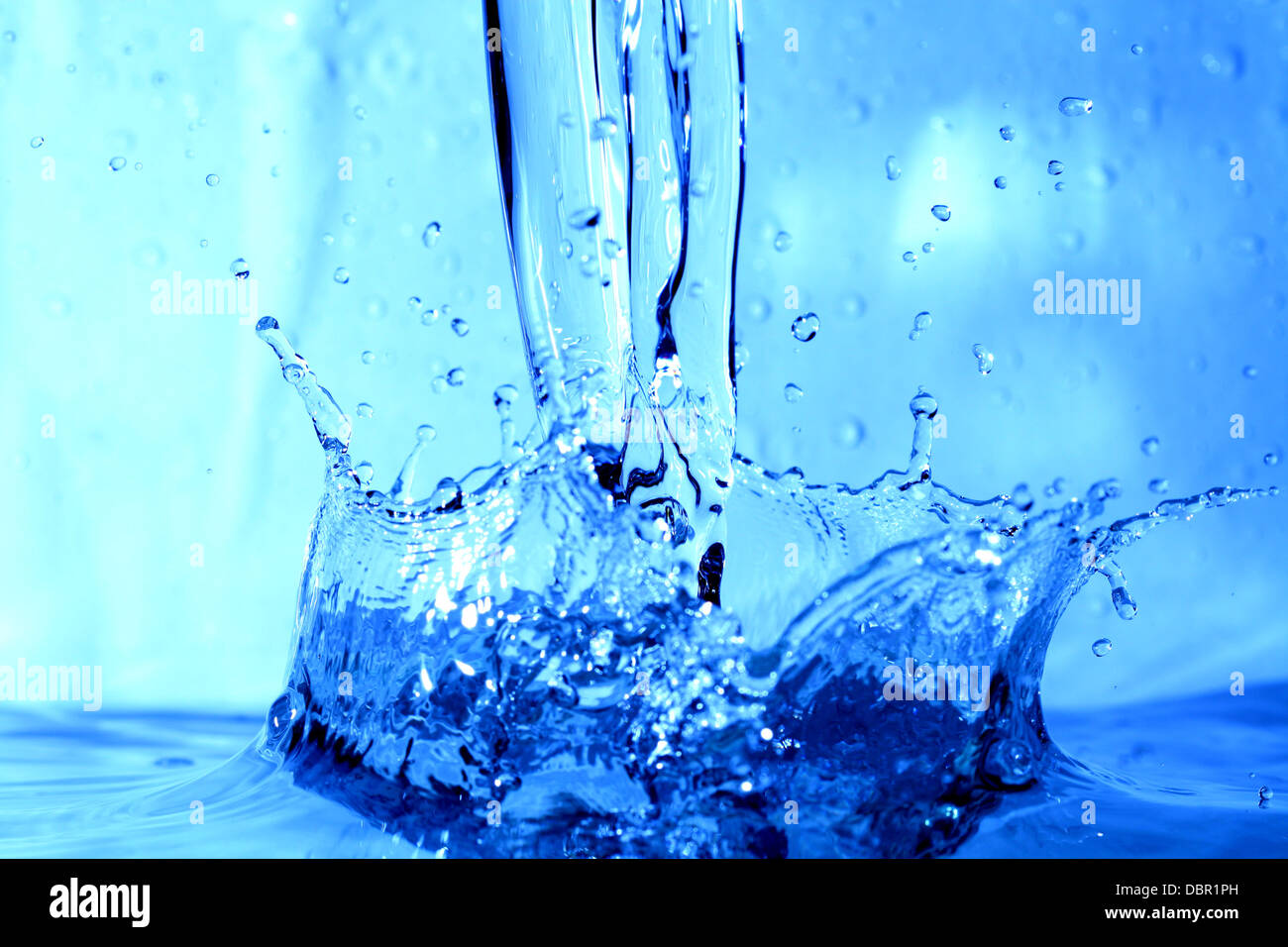 water wet splash macro close up Stock Photo - Alamy