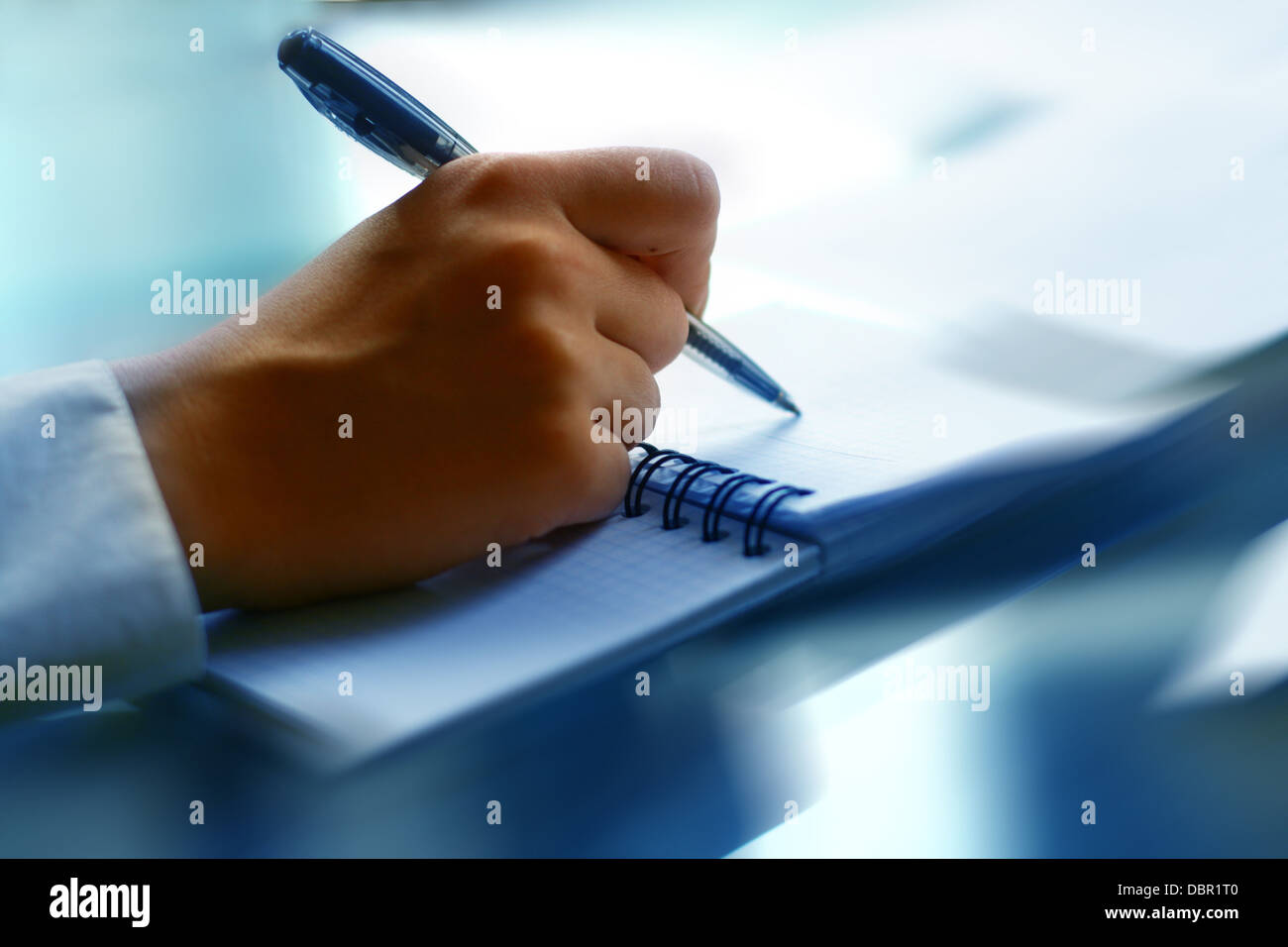 Shorthand notepad hi-res stock photography and images - Alamy