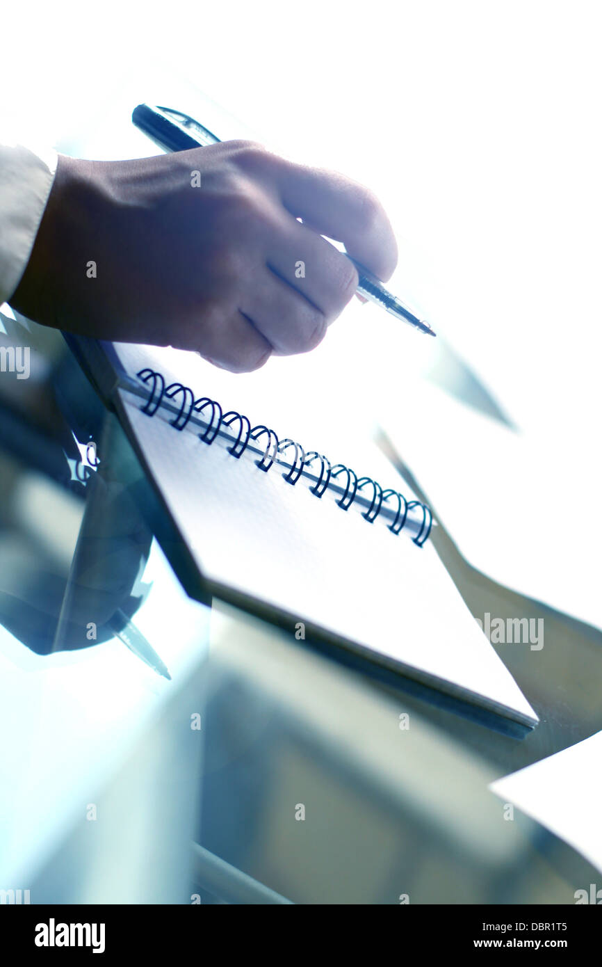 Shorthand notebook hi-res stock photography and images - Alamy