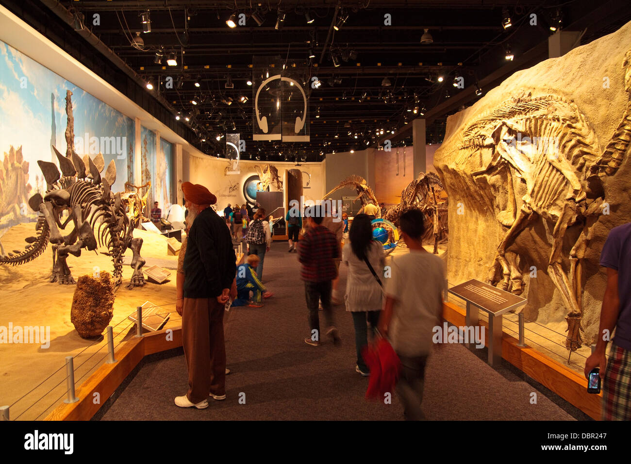 Royal Tyrrell Museum in Drumheller, Alberta Stock Photo - Alamy