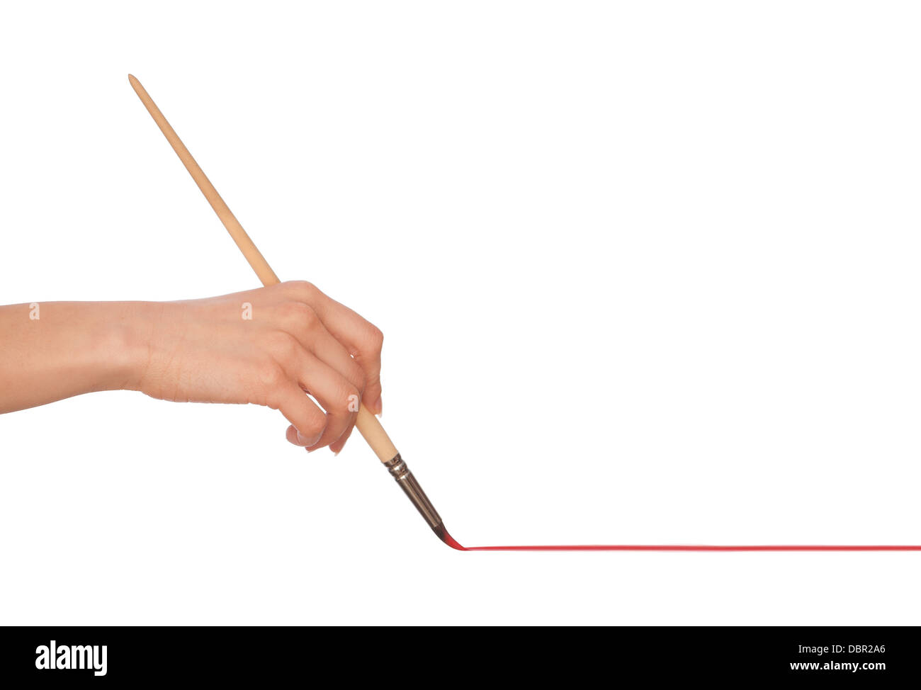 Beautiful paint isolated line hi-res stock photography and images - Alamy