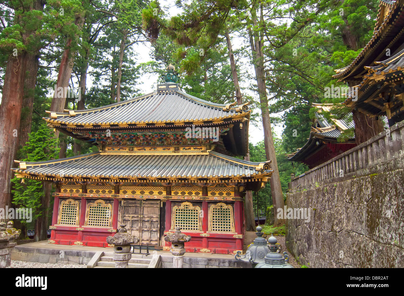 Temple in Nikko,Japan Stock Photo - Alamy