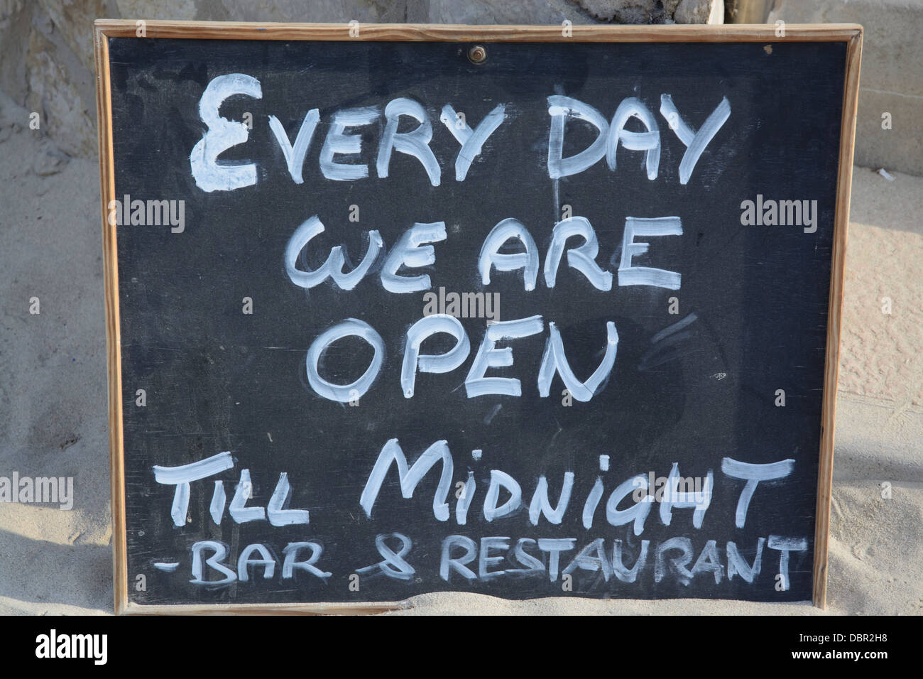 Resort billboard black hi-res stock photography and images - Alamy