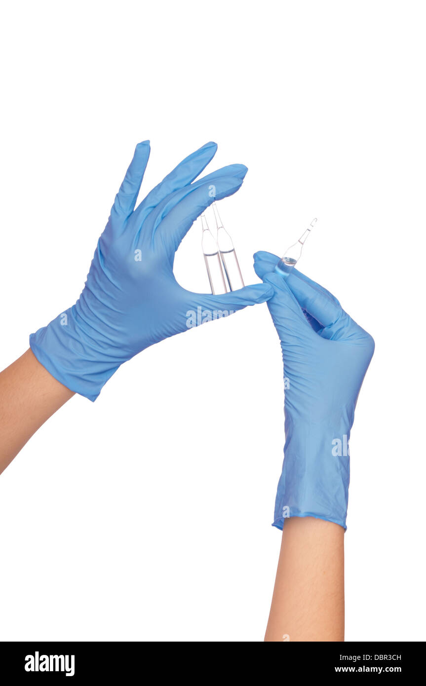 Lab research vials Cut Out Stock Images & Pictures - Alamy