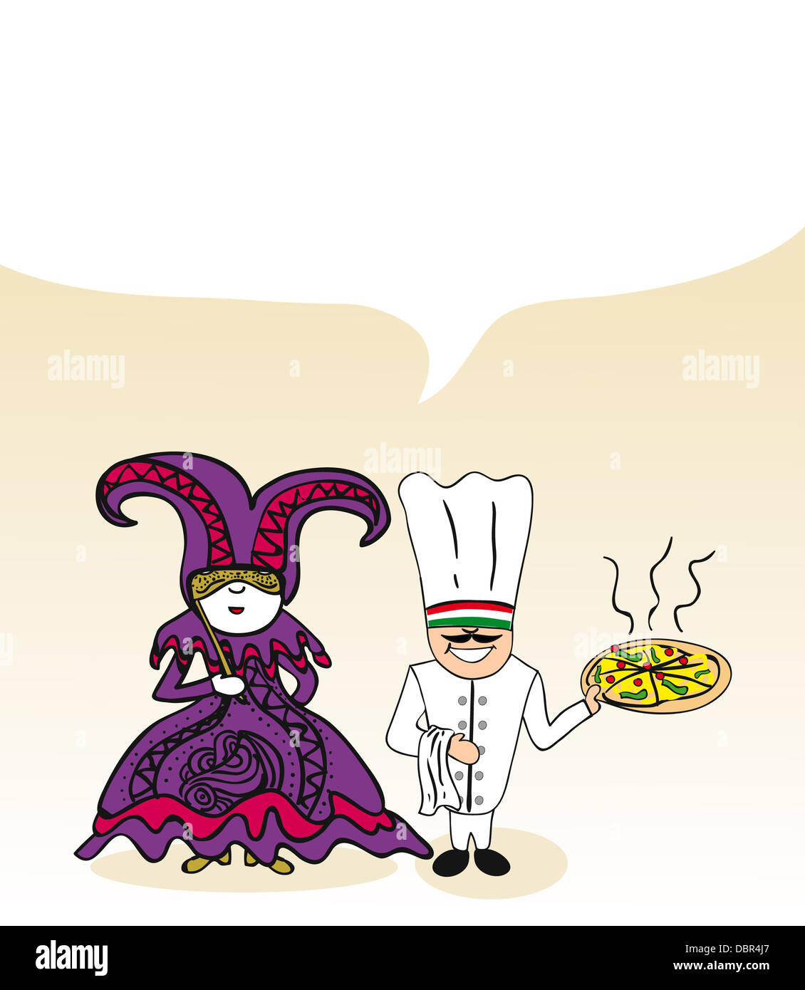 Typical Italian Man Cartoon