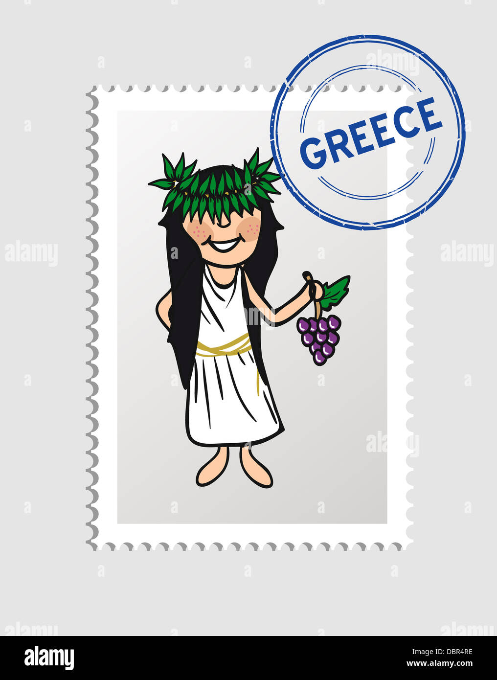 Greek goddess cartoon hi-res stock photography and images - Alamy
