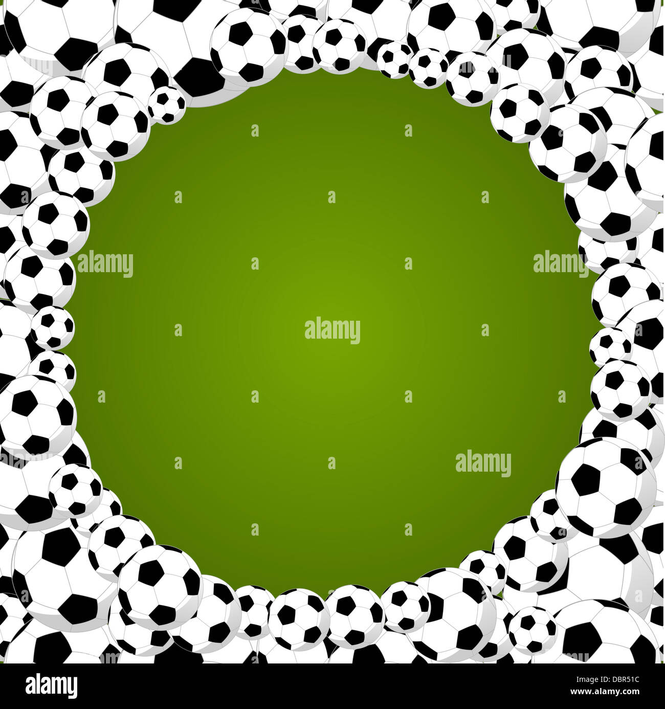 2014 brazil circle round shape of soccer balls world tournament concept ...