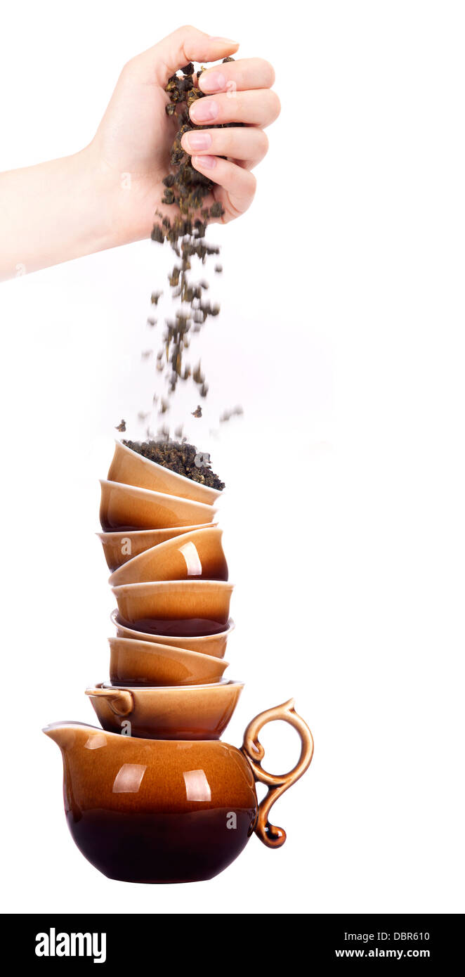 woman hands holding tea isolated Stock Photo - Alamy